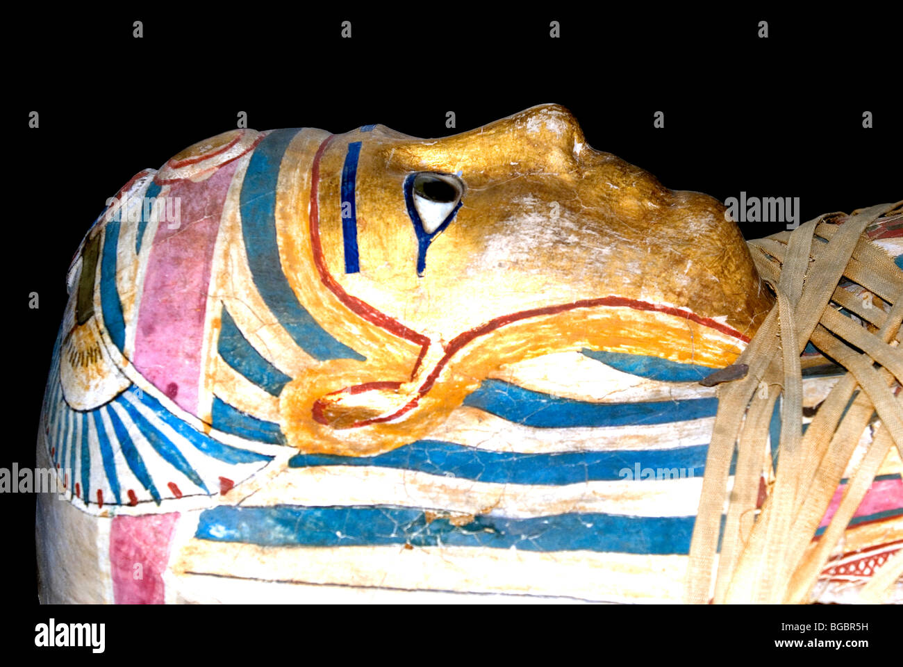 Egypt Sarcophagus Stock Photo - Alamy