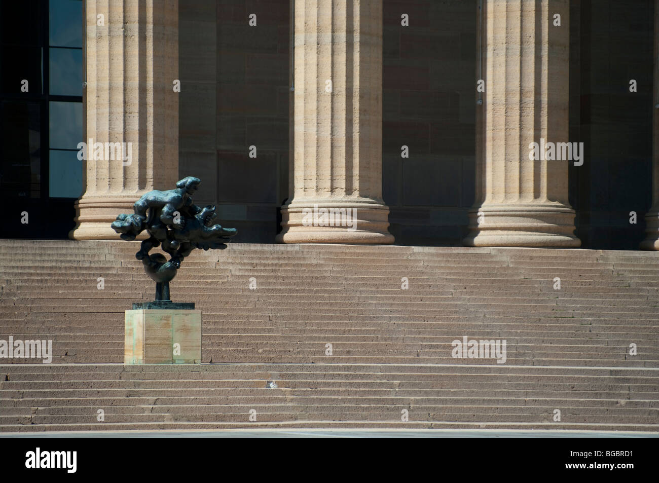 The Three Pillars Stock Photo - Alamy