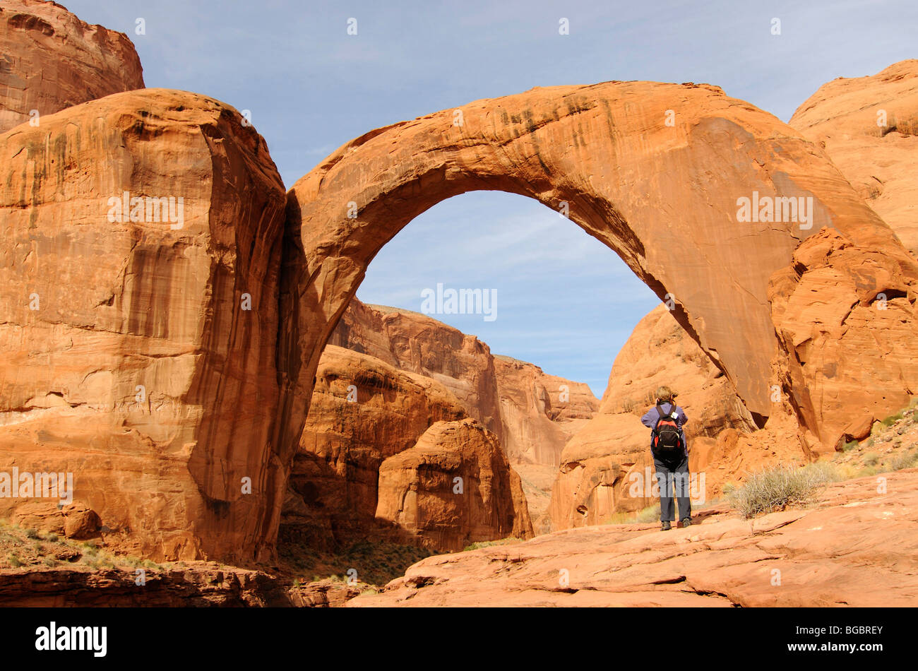 Rainbow Bridge, Lake Powell High Resolution Stock Photography and ...