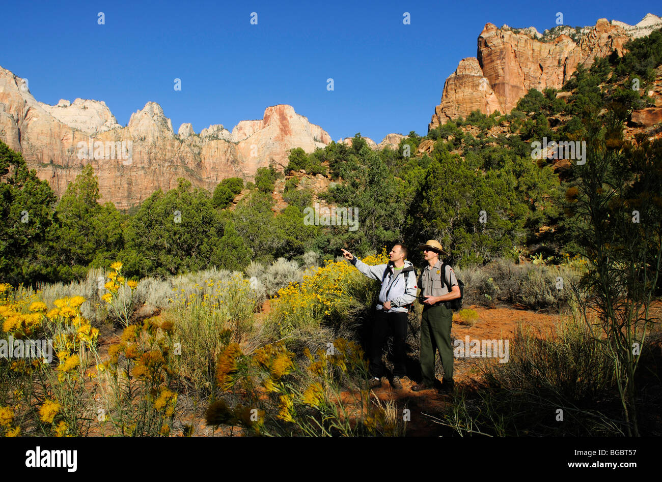 National parks ranger hi-res stock photography and images - Alamy