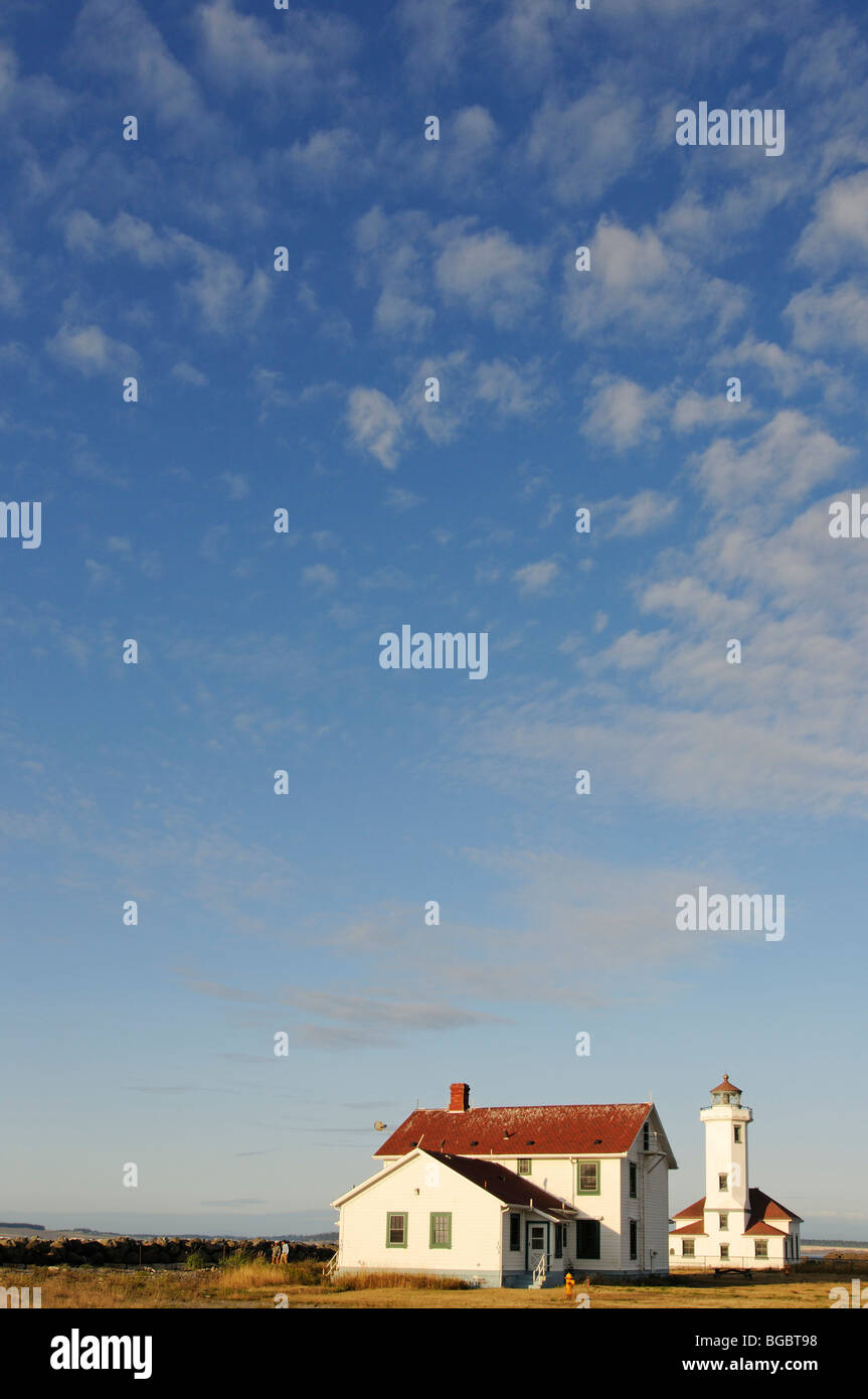 Point Wilson Lighthouse, Fort Worden State Park, Port Townsend ...