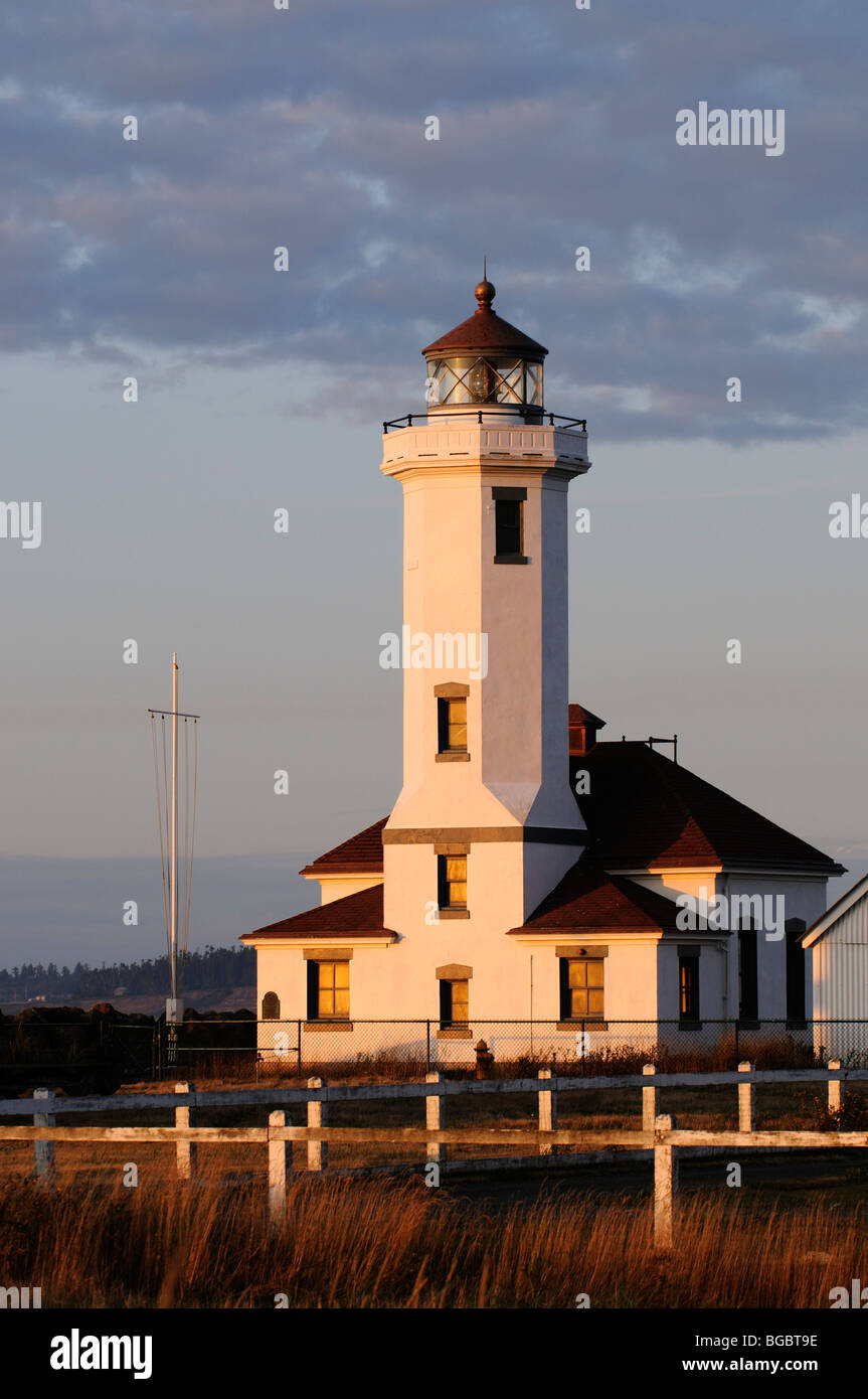 Point Wilson Lighthouse, Fort Worden State Park, Port Townsend ...