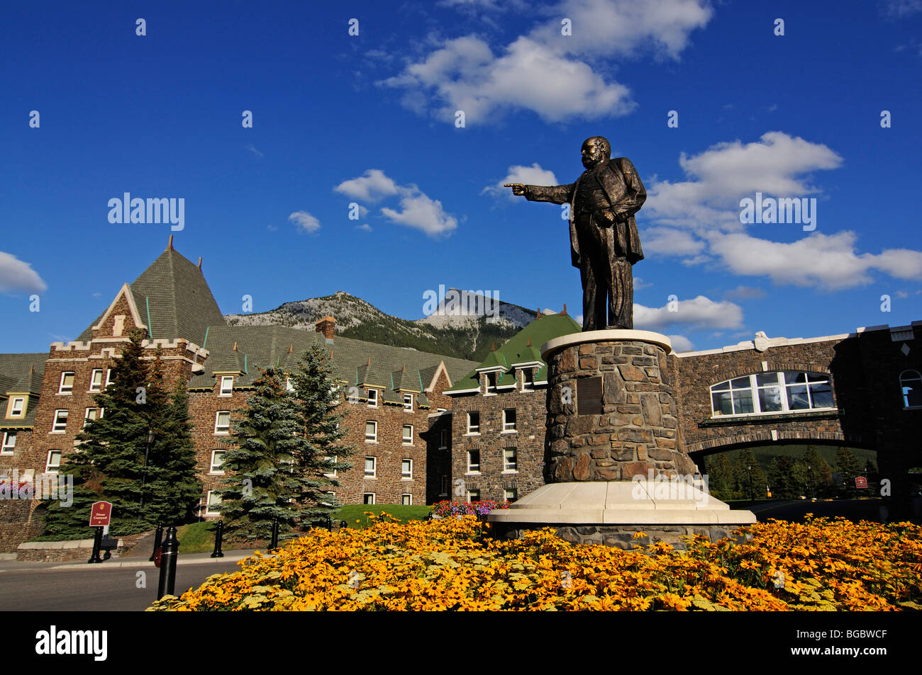 Fairmont Banff Springs Hotel, Banff, Alberta, Canada Stock Photo - Alamy