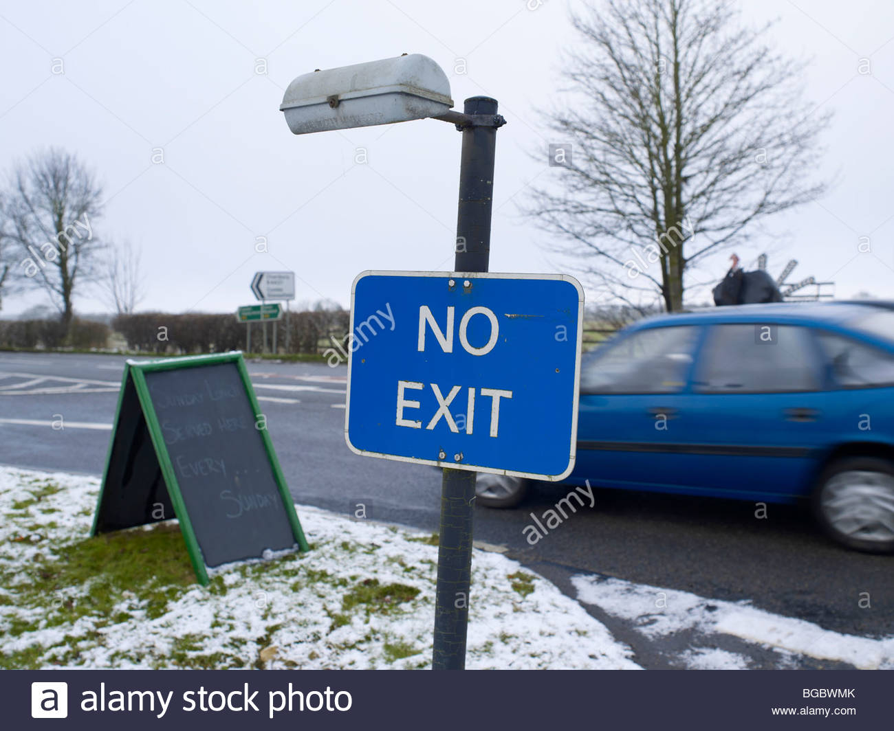 No Exit Sign High Resolution Stock Photography and Images - Alamy