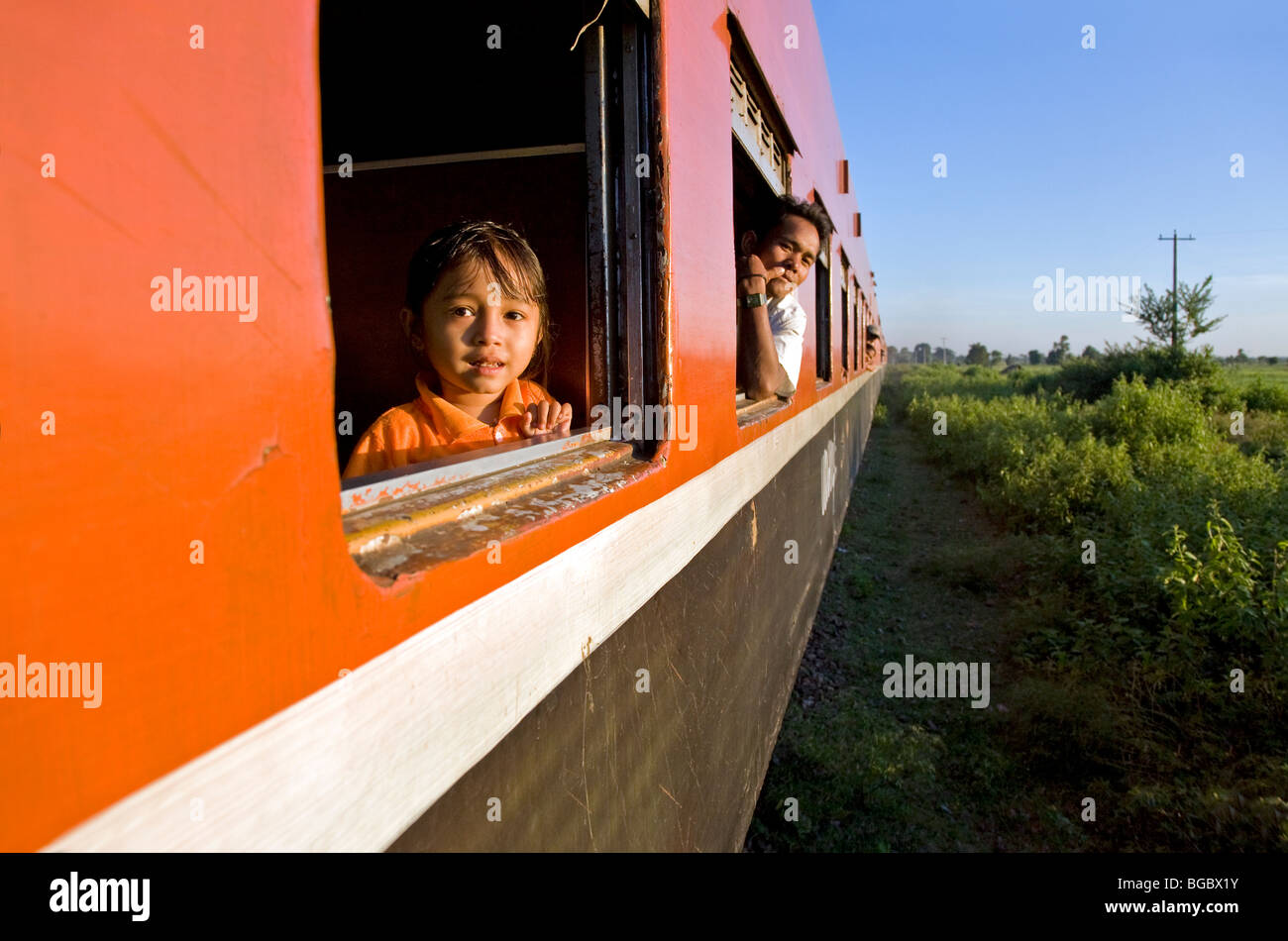 Taungoo-Thazi train. Myanmar Stock Photo - Alamy