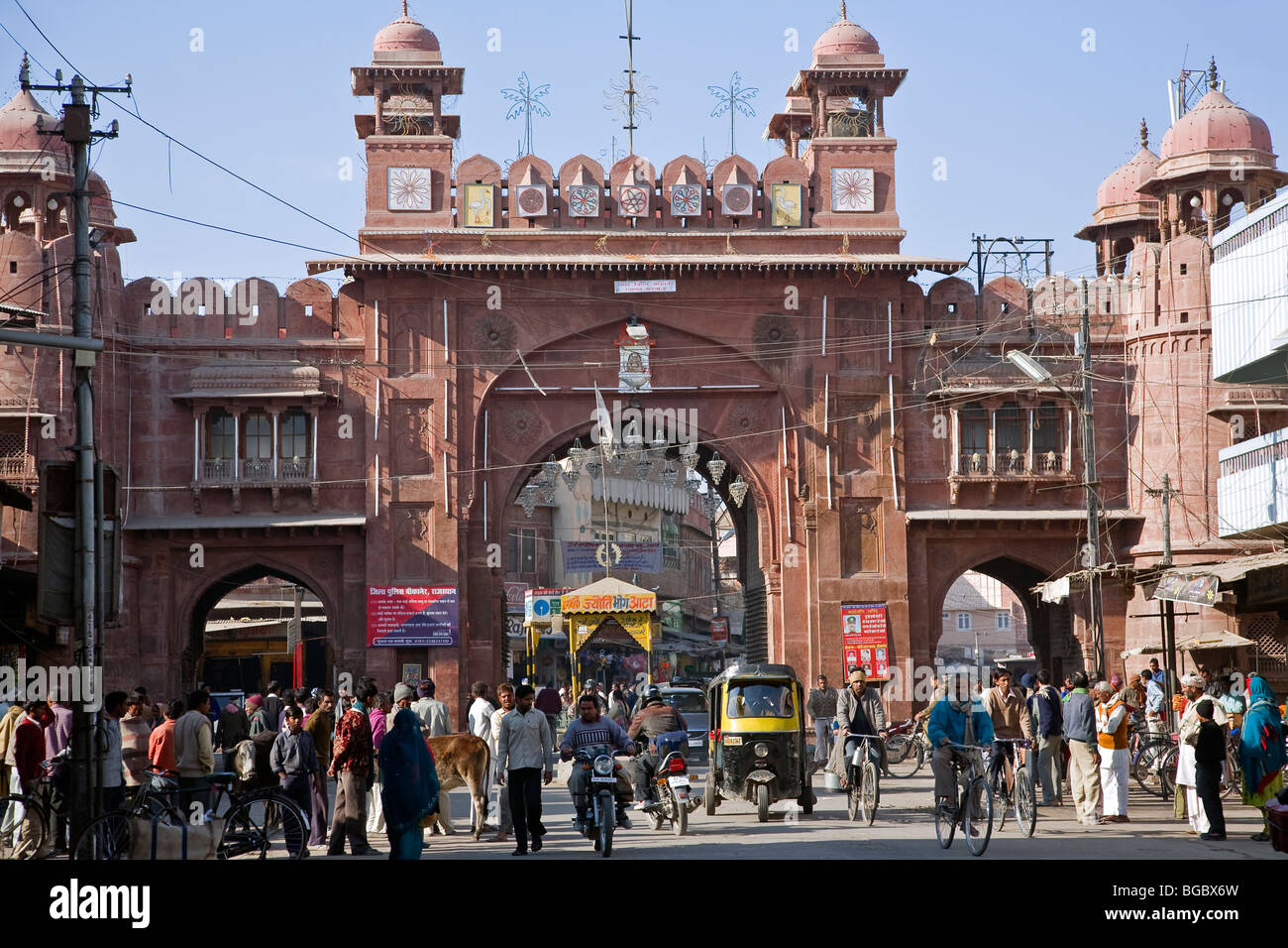 Kote Gate. Bikaner. Rajasthan. India Stock Photo - Alamy