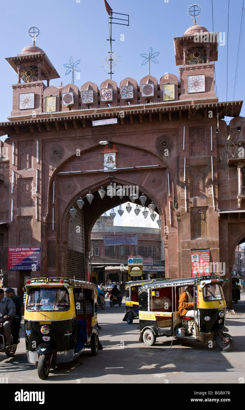 Kote Gate. Bikaner. Rajasthan. India Stock Photo - Alamy
