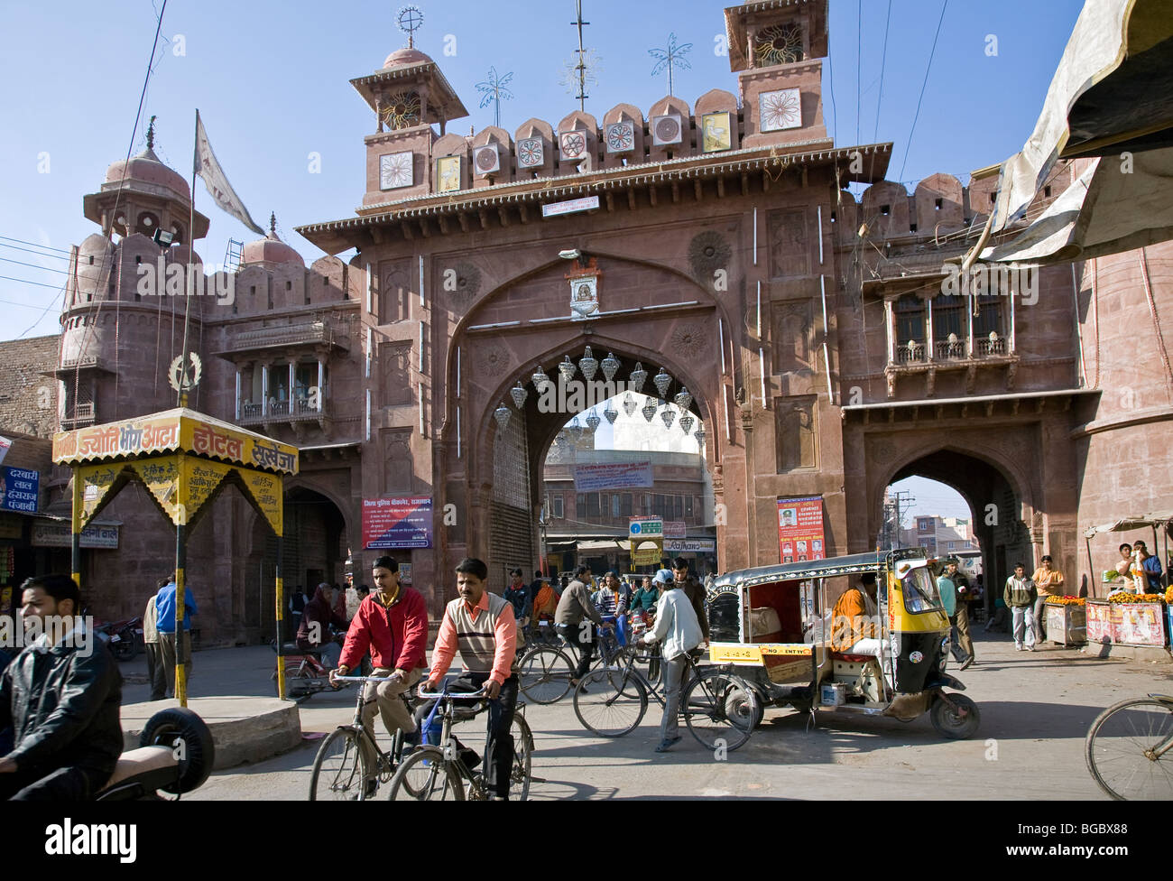 Kote Gate. Bikaner. Rajasthan. India Stock Photo - Alamy