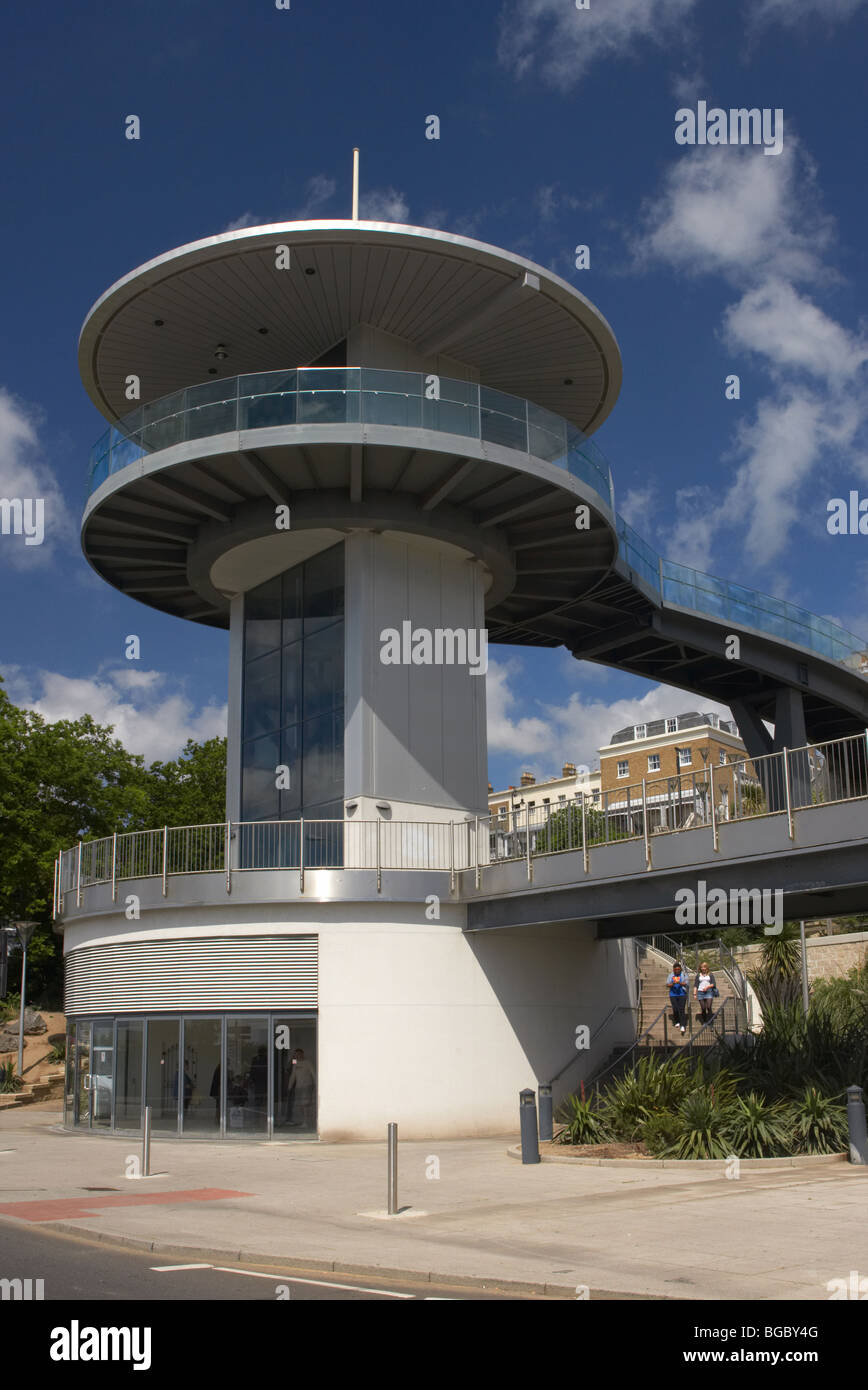 Southend Pier Hill observation tower Stock Photo - Alamy