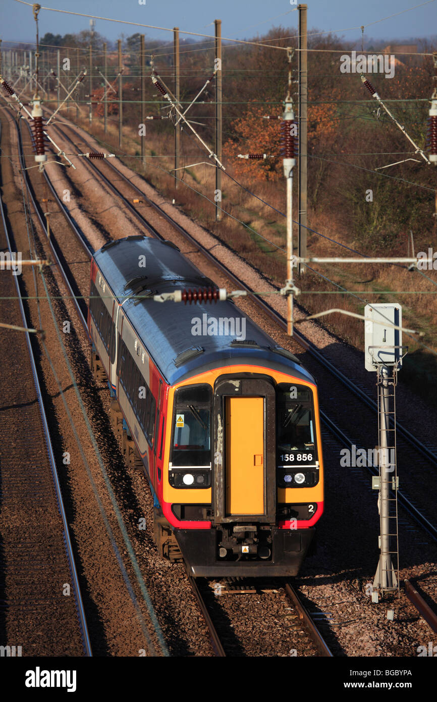 158856 East Midlands Trains Operating Company Diesel Engine Unit East ... 158856 East Midlands Trains Operating Company Diesel Engine Unit East ...