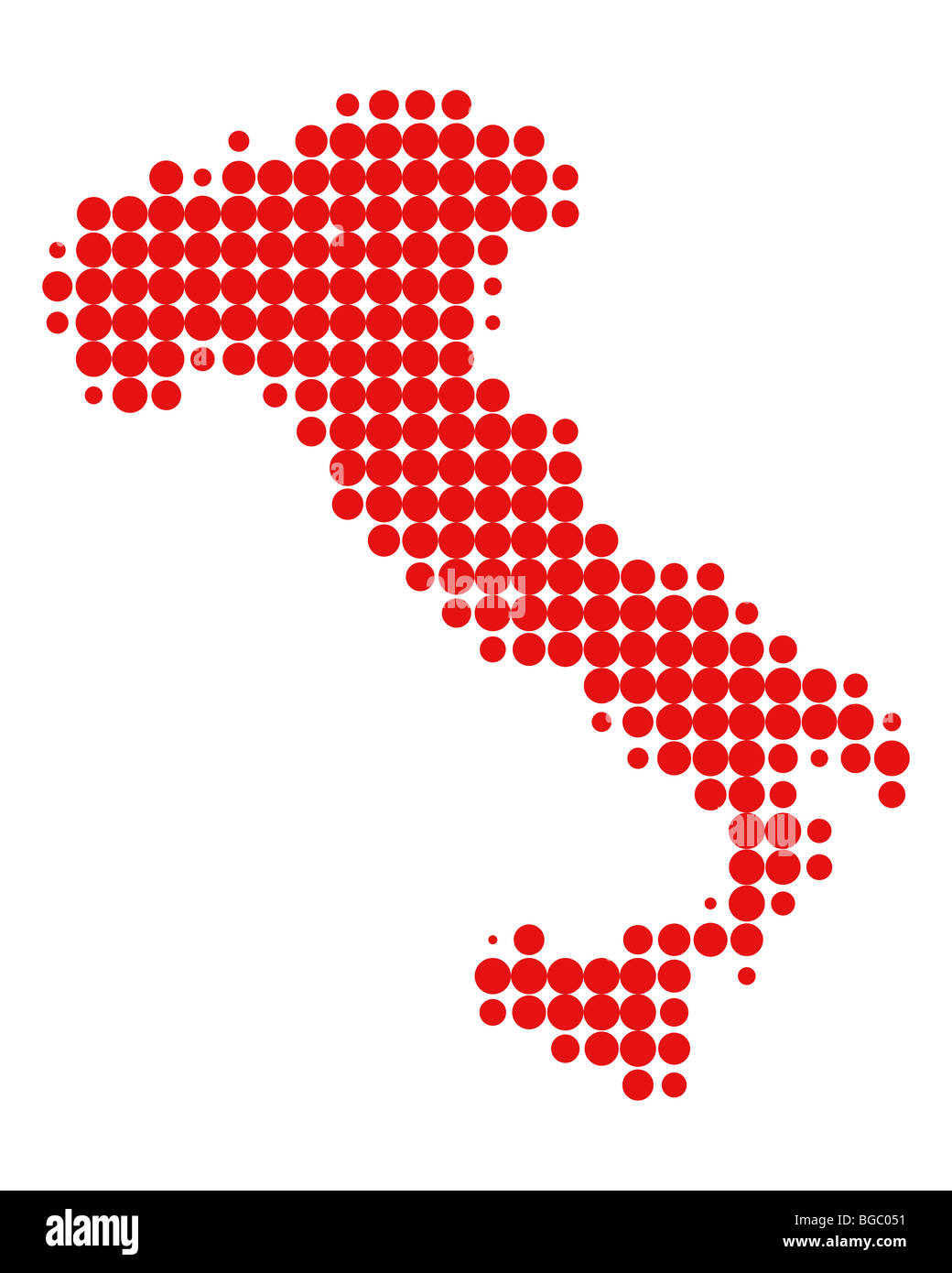 Map of Italy Stock Photo - Alamy