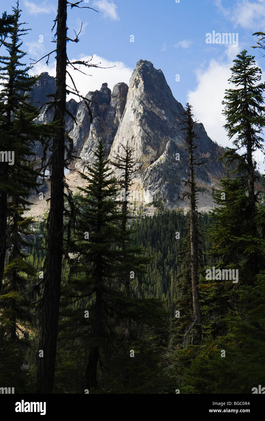 Liberty bell mountain washington pass hi-res stock photography and ...