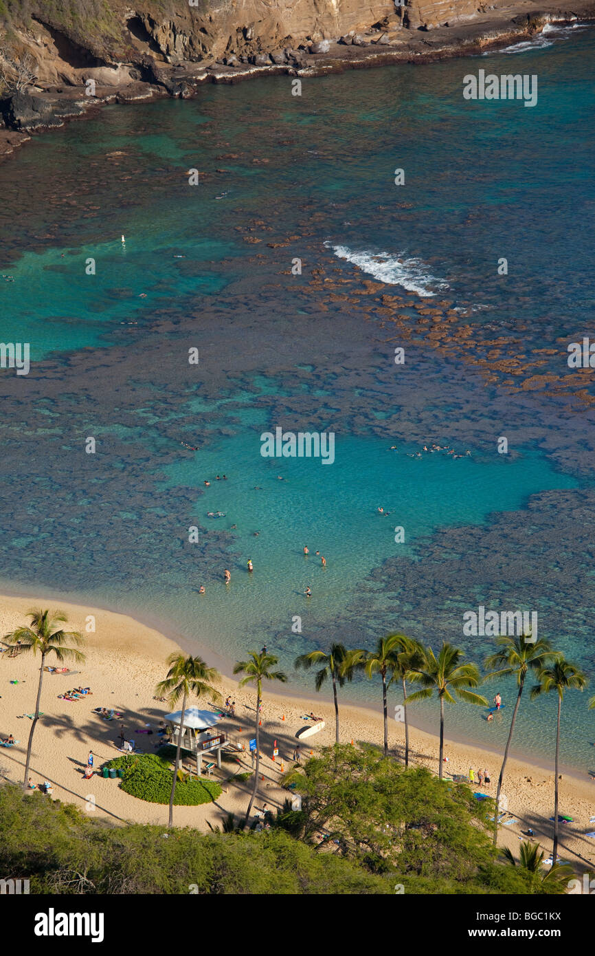 Hanauma Bay, Honolulu, Oahu, Hawaii Stock Photo - Alamy