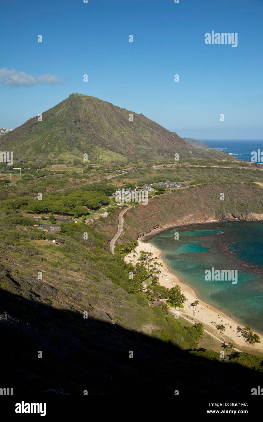 Hanauma Bay, Honolulu, Oahu, Hawaii Stock Photo - Alamy