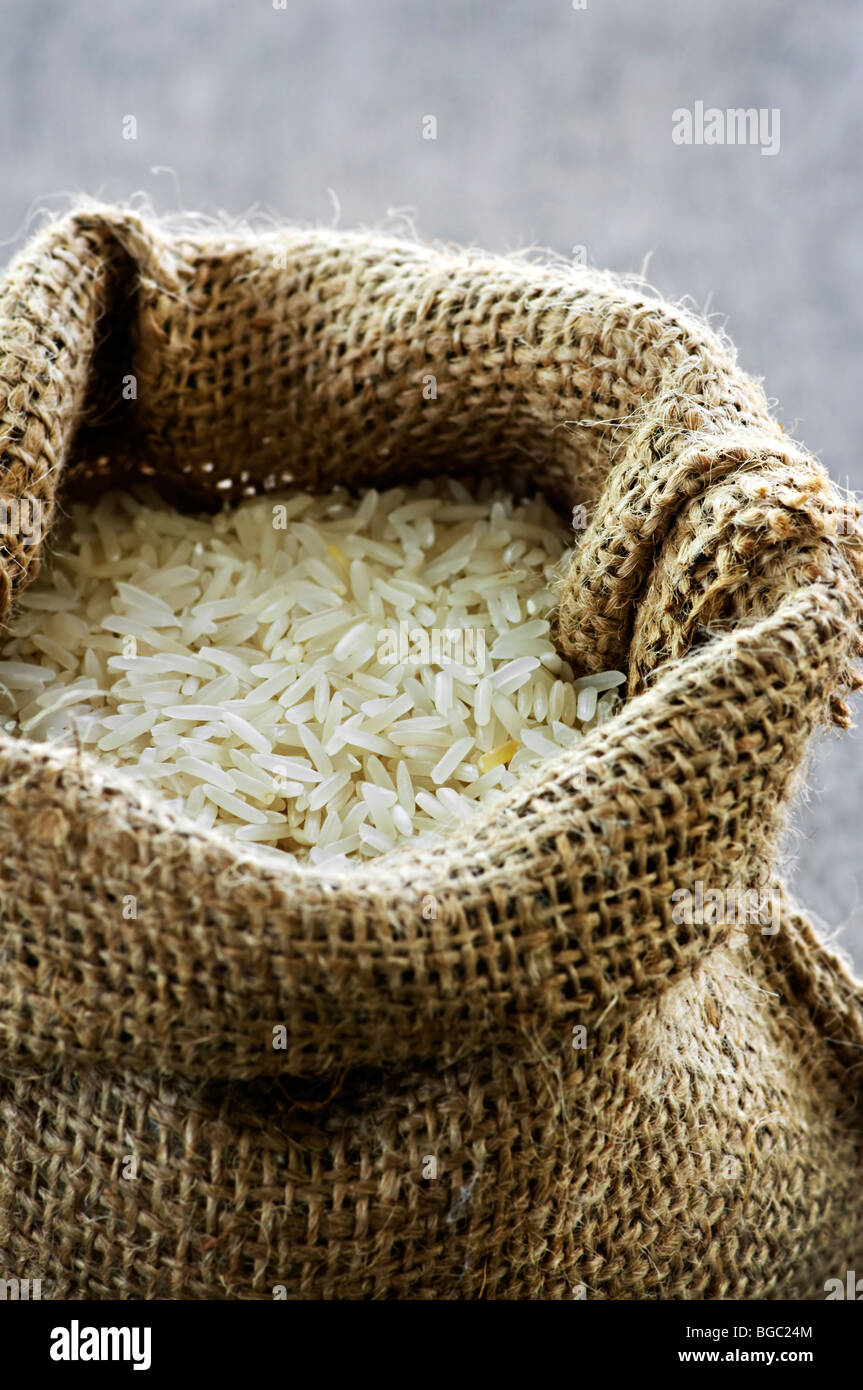 Sack Of Rice High Resolution Stock Photography and Images - Alamy