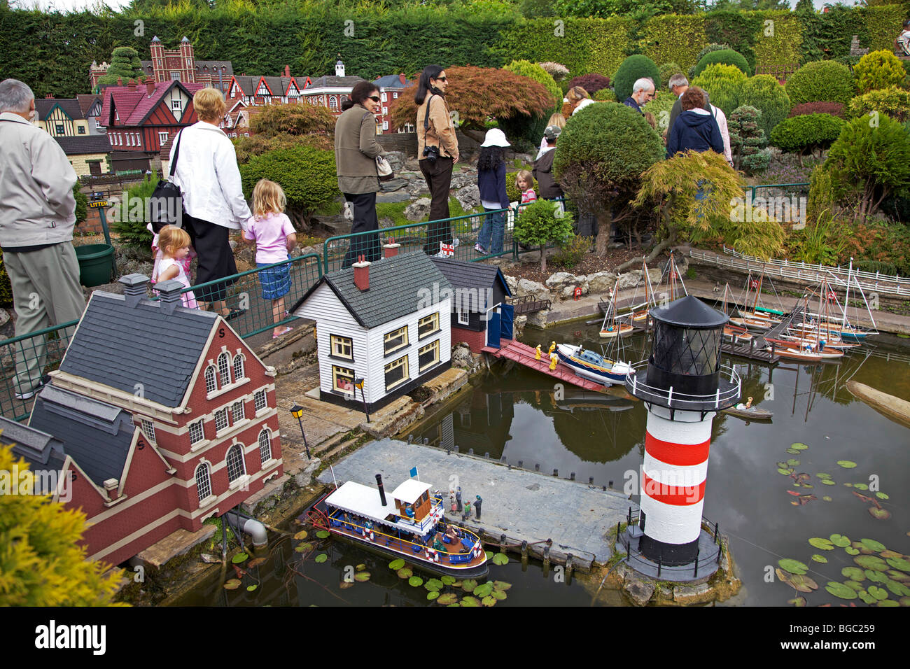 Bekonscot Model Village, Beaconsfield, Buckinghamshire, England Stock ...