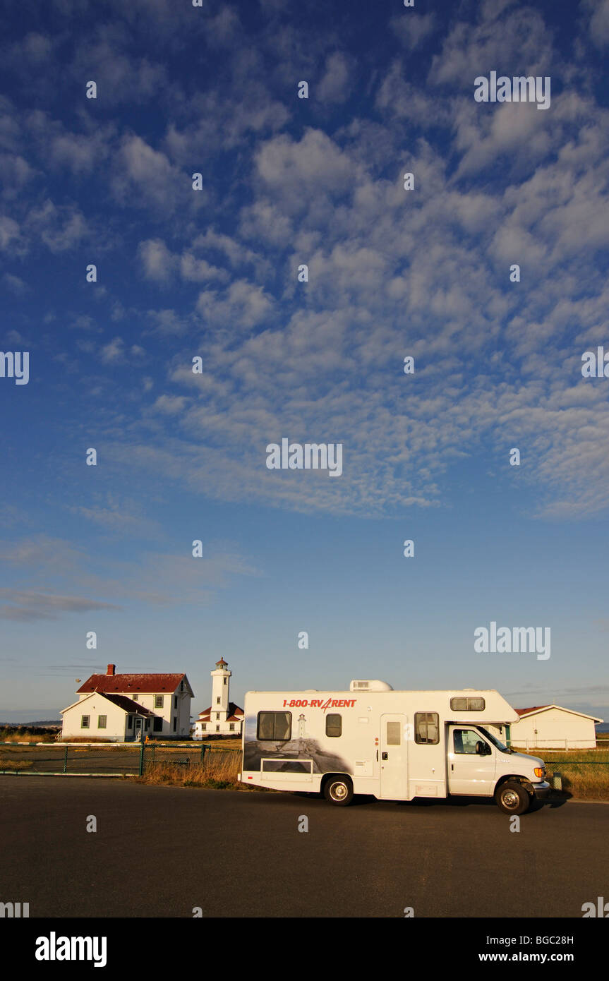 Point Wilson Lighthouse, Fort Worden State Park, Port Townsend ...