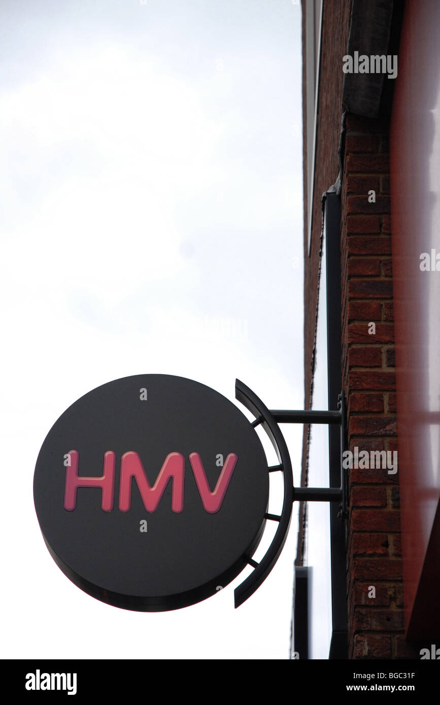 Hmv signage hi-res stock photography and images - Alamy