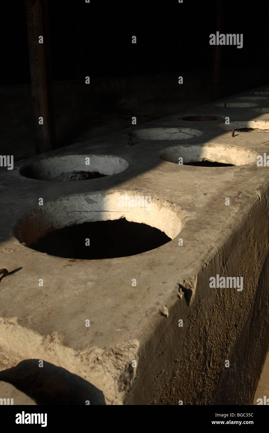 Latrines at the women's camp, Auschwitz II-Birkenau extermination camp ...