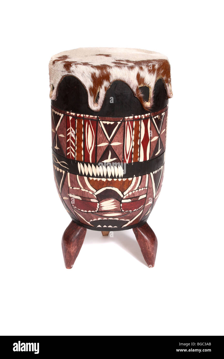 An African drum Stock Photo - Alamy