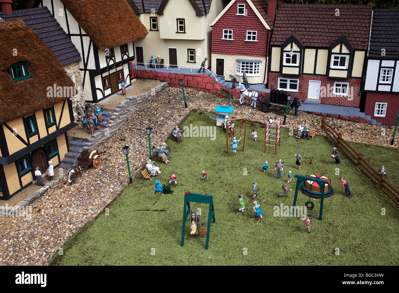 Bekonscot Model Village, Beaconsfield, Buckinghamshire, England Stock ...