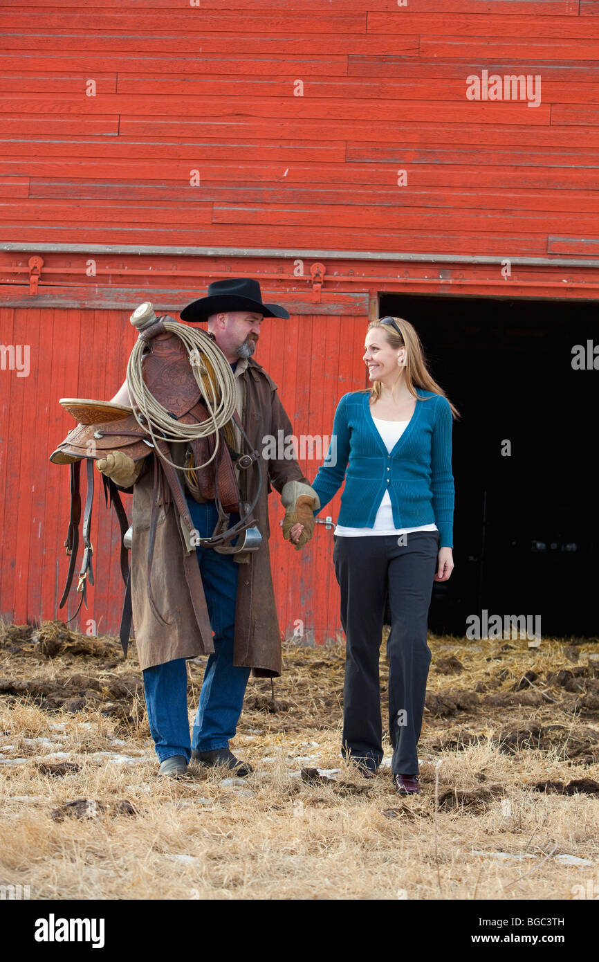 Farm animals and people relationships hi-res stock photography and ...