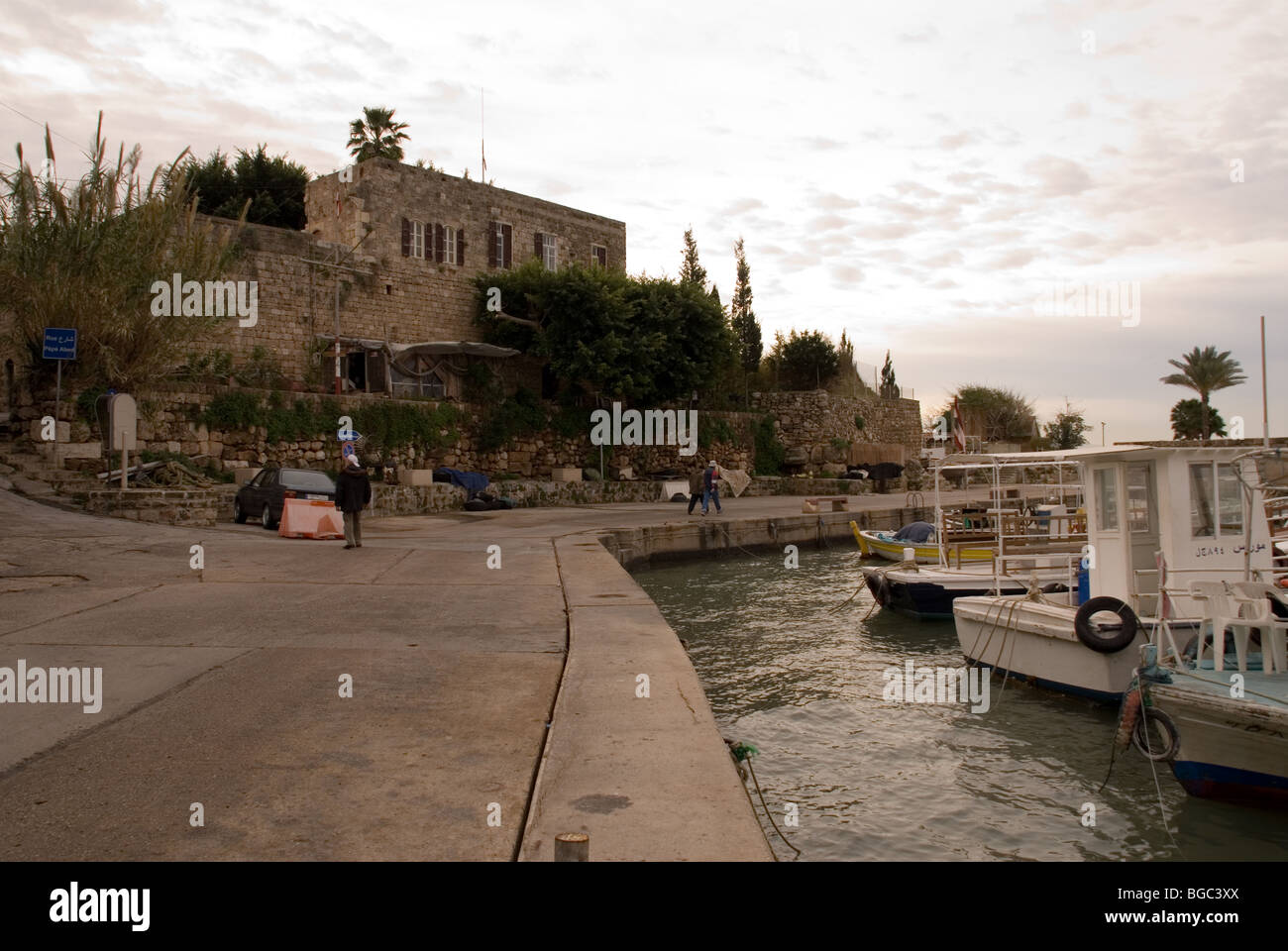 Byblos harbor north Beirut Lebanon Stock Photo - Alamy