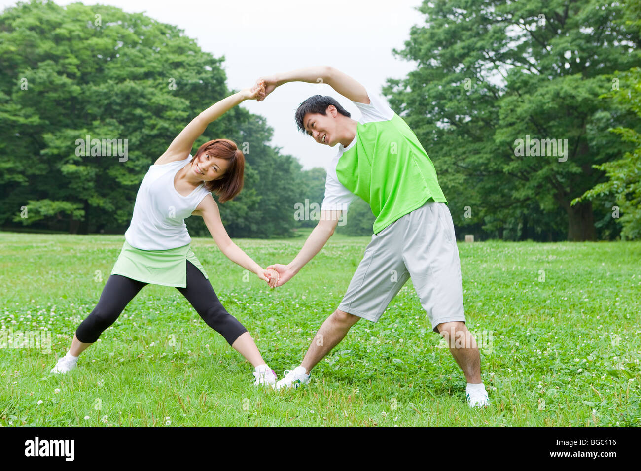 Exercise black man stretching hi-res stock photography and images - Alamy