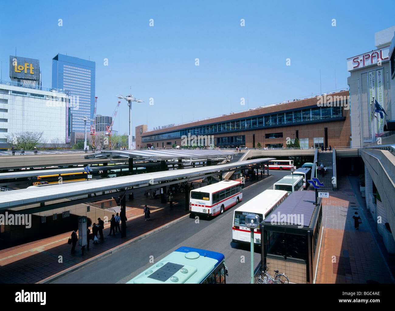 Sendai Station, Sendai, Miyagi, Japan Stock Photo - Alamy