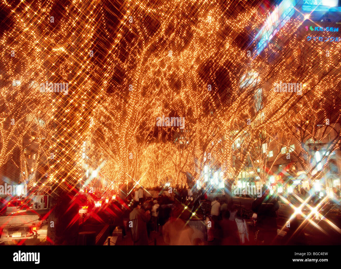 Sendai Pageant of Starlight, Sendai, Miyagi, Japan Stock Photo - Alamy