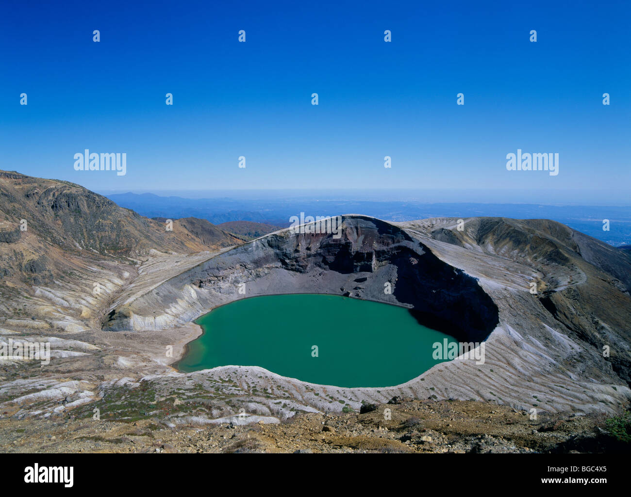 Okama, Zao, Miyagi, Japan Stock Photo - Alamy