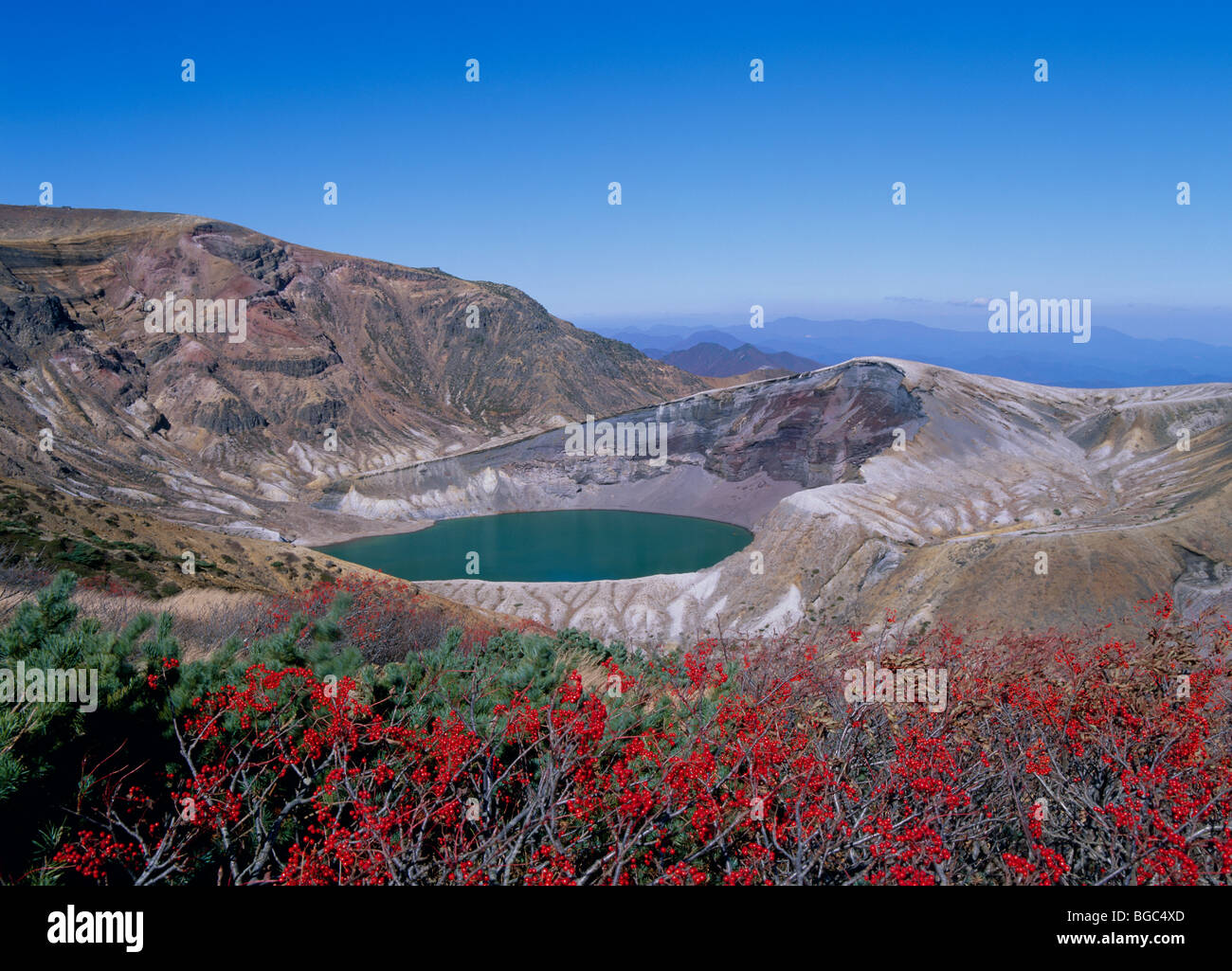 Okama, Zao, Miyagi, Japan Stock Photo - Alamy