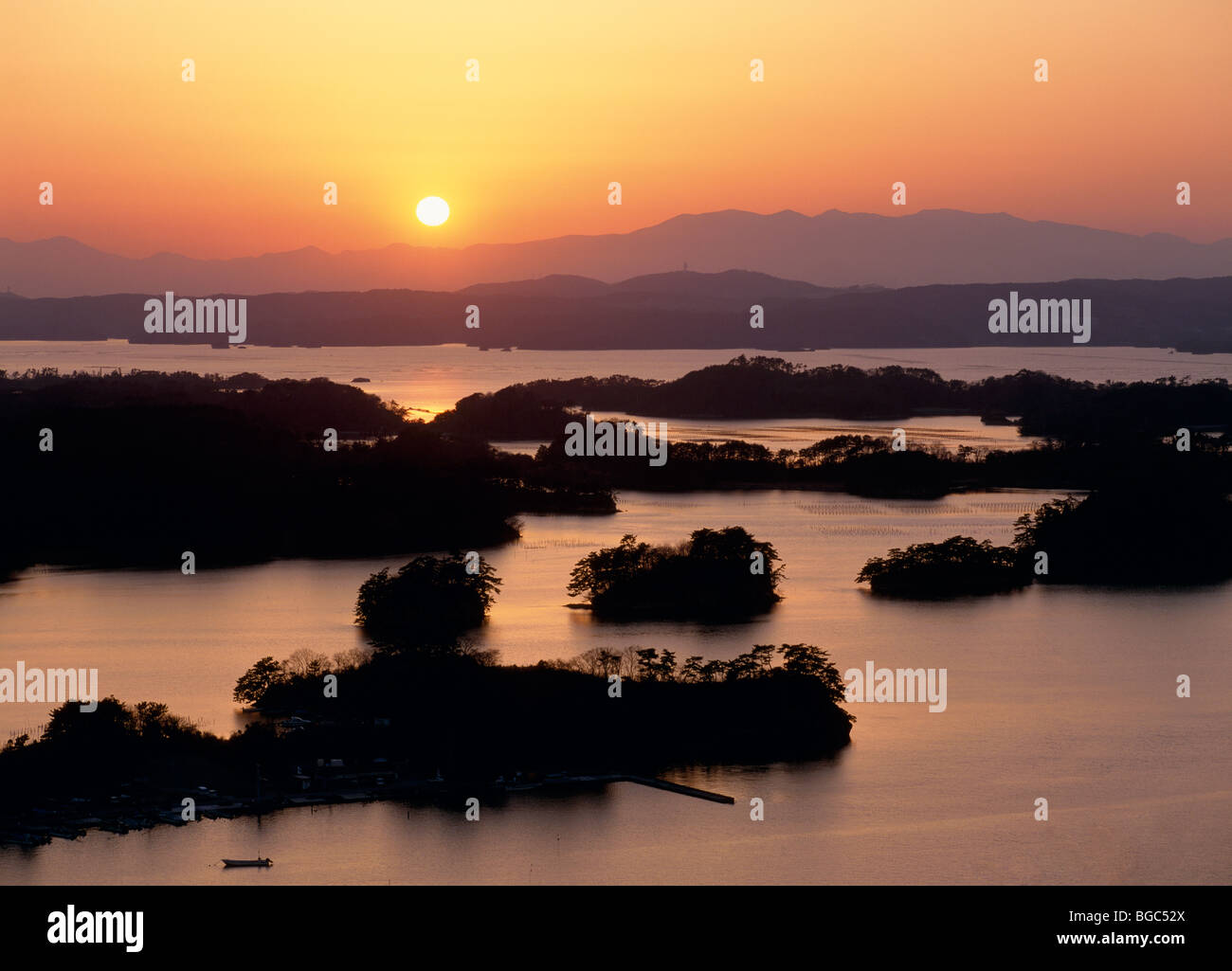 Sunset, Higashimatsushima, Miyagi, Japan Stock Photo - Alamy