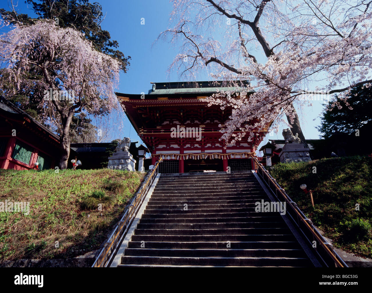 Shiogama Shrine, Shiogama, Miyagi, Japan Stock Photo - Alamy