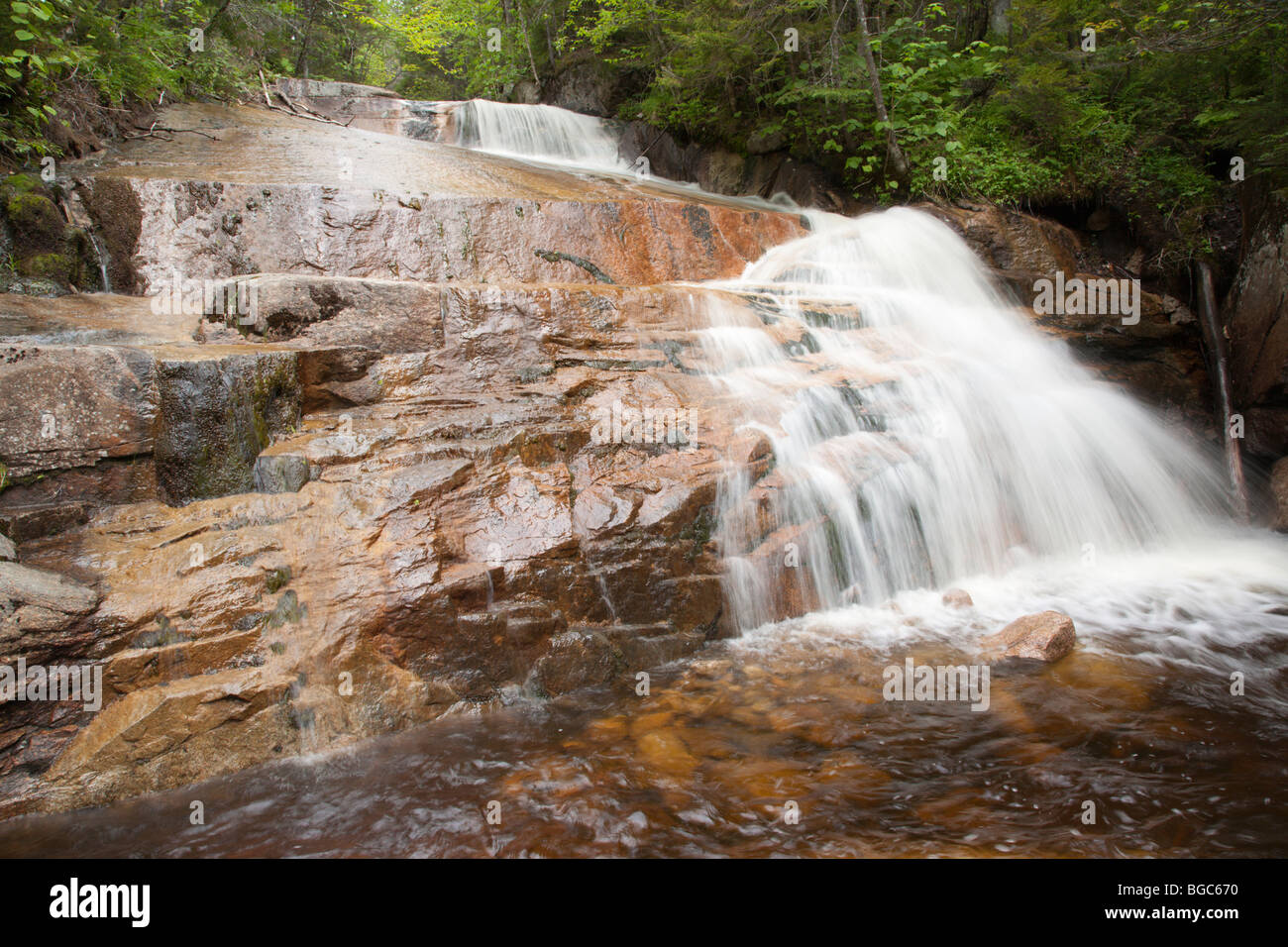 Pemigewasset Wilderness - Zeacliff Pond Brook during the spring months ...