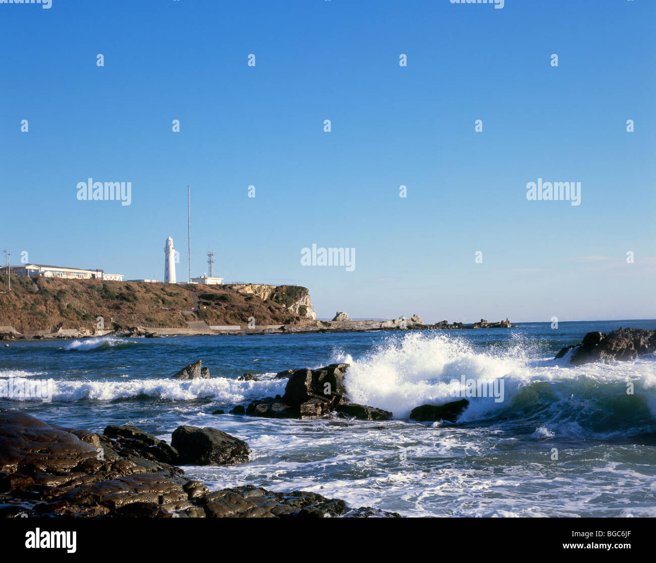 Inubousaki Lighthouse, Choshi, Chiba, Japan Stock Photo - Alamy