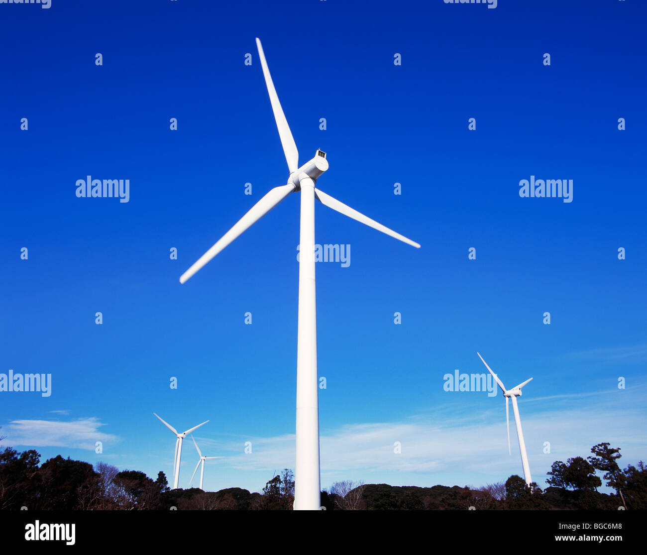 Wind Power Generation, Choshi, Chiba, Japan Stock Photo - Alamy