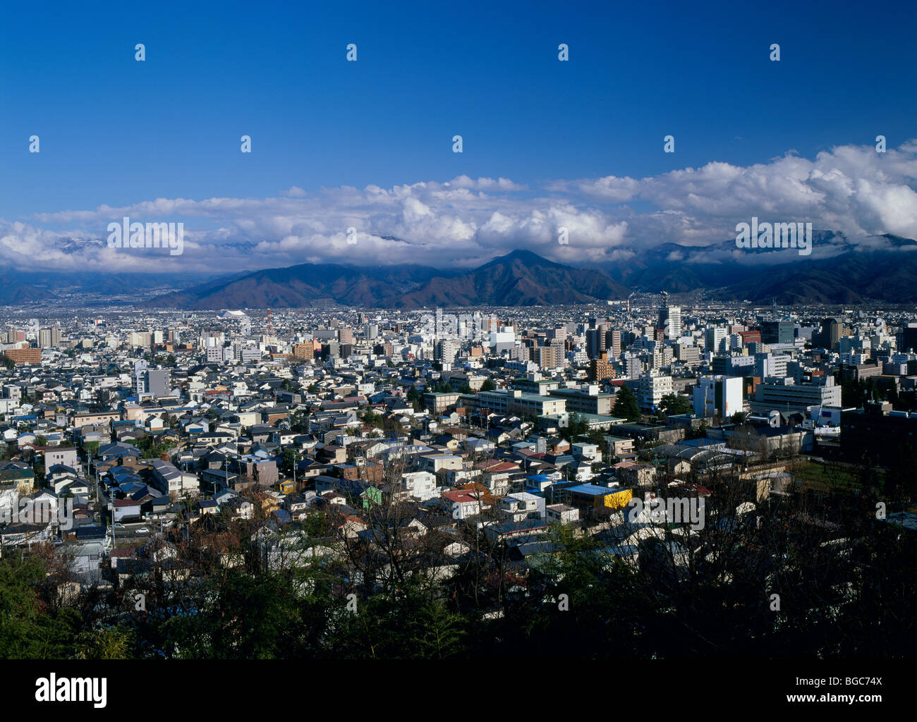 Nagano City, Nagano, Japan Stock Photo - Alamy