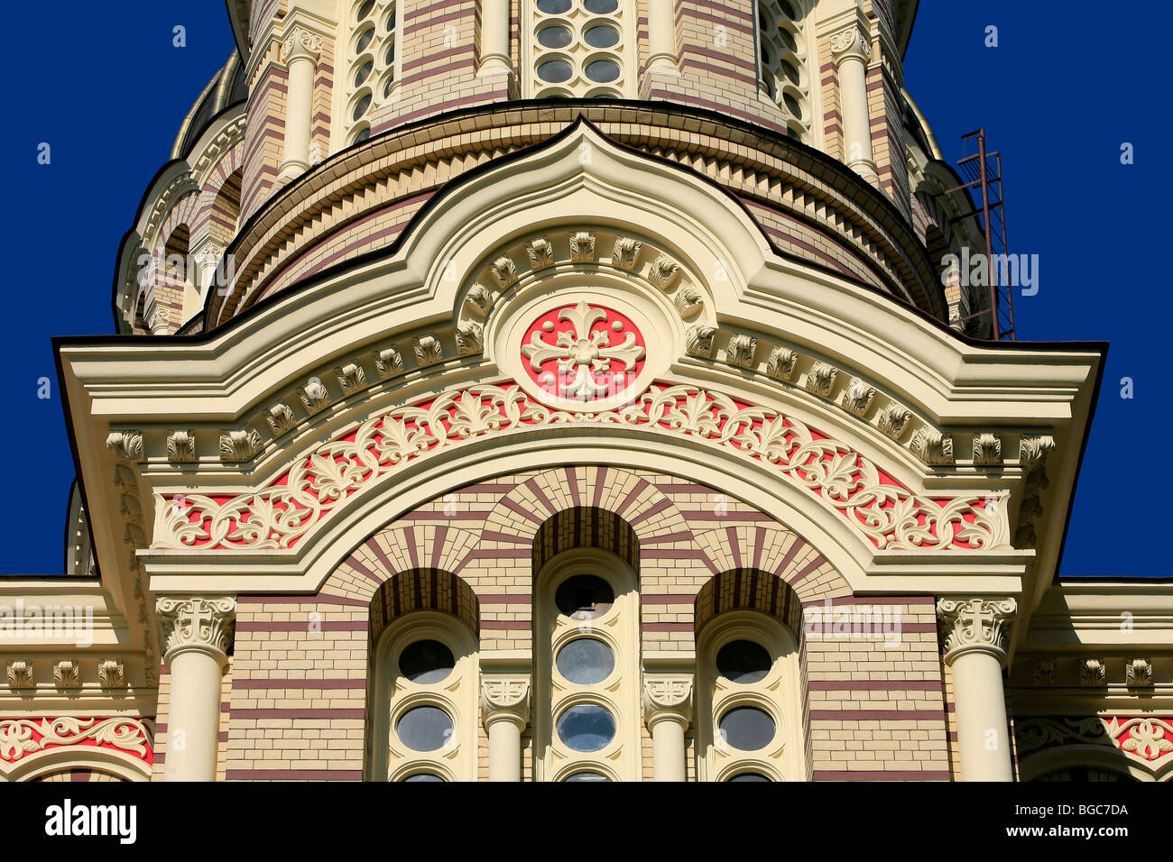 Neo Byzantine Russian Orthodox Cathedral High Resolution Stock ...