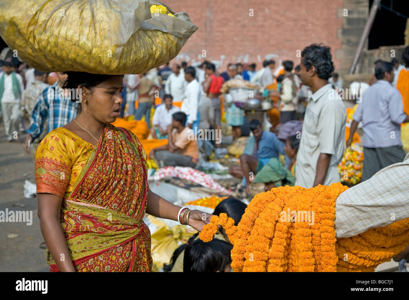 Indian woman calcutta hi-res stock photography and images - Alamy
