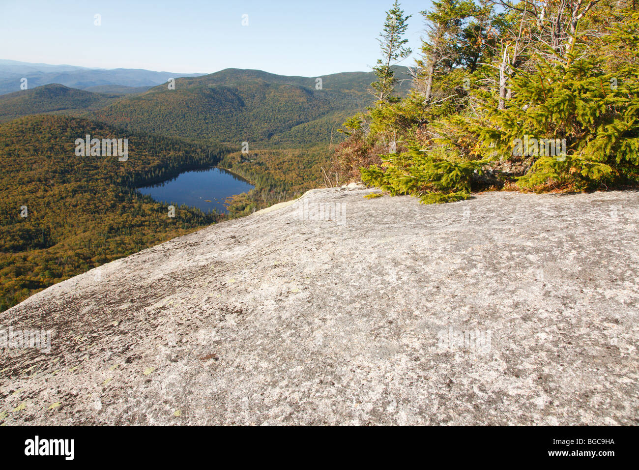 Franconia Notch State Park - Lonesome Lake from Hi-Cannon Trail. This ...