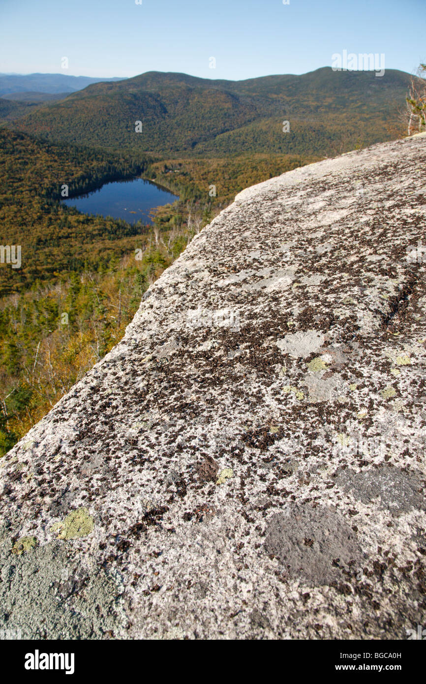Lonesome Lake from Hi-Cannon Trail. This trail leads to the summit of ...