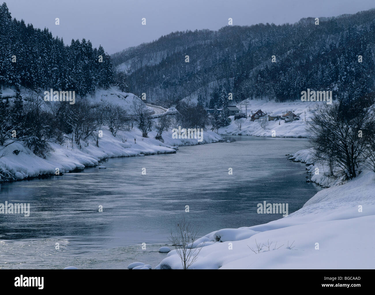 Chikuma River, Iiyama, Nagano, Japan Stock Photo - Alamy