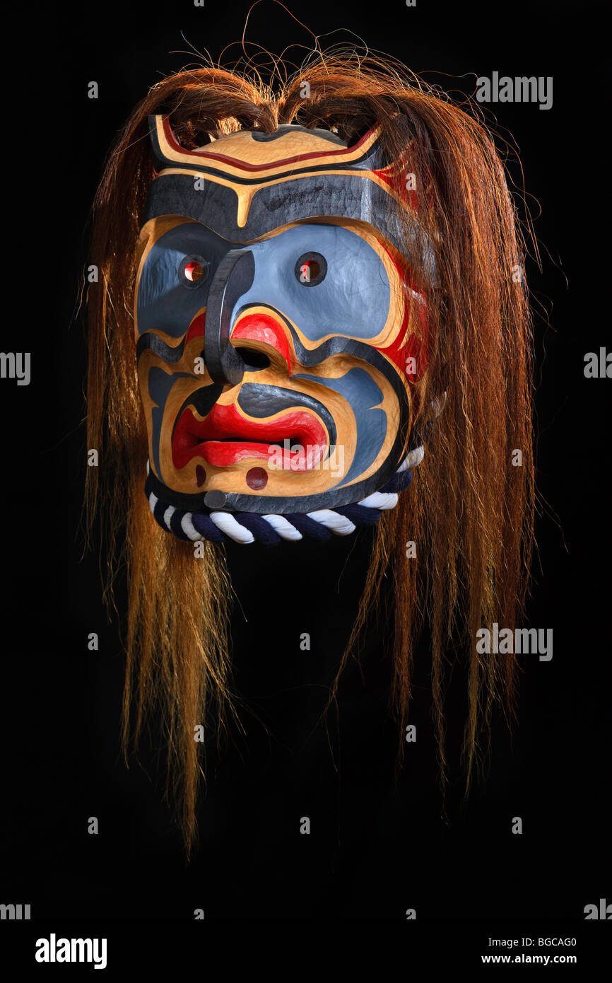 Bakwas Mask by Don Svanvik, Kwakwaka'wakw First Nations Artist ...