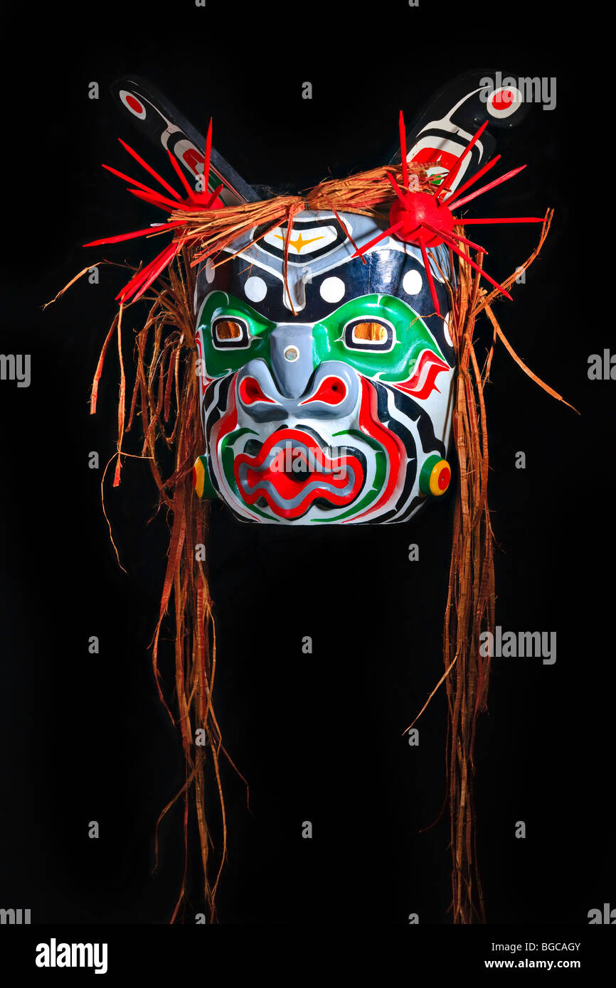 Yagis (sea monster) Mask by Willy Halkins, First Nation Artist ...
