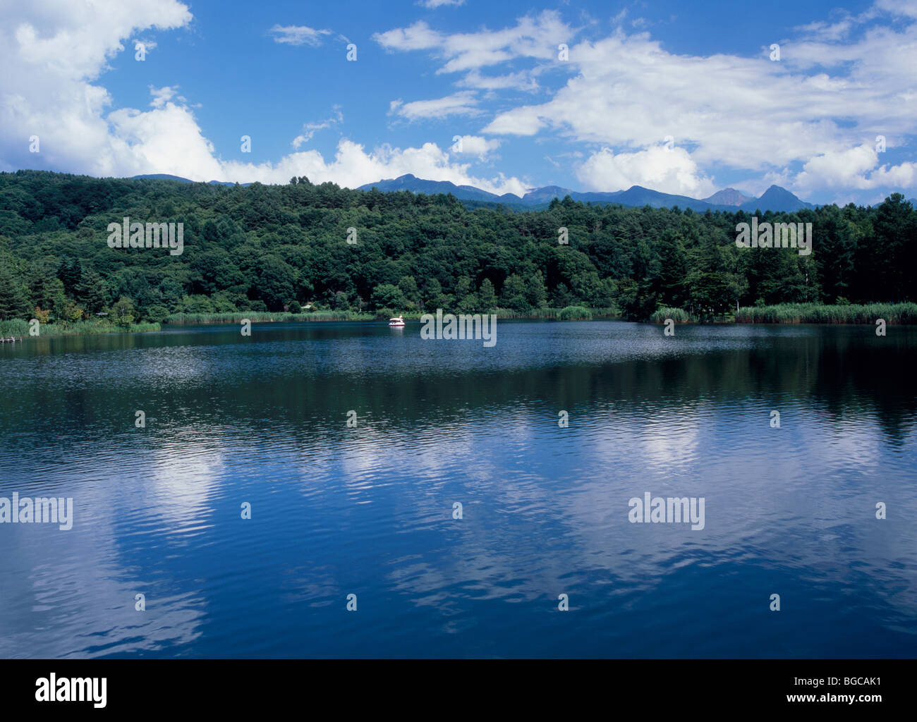 Lake Tateshina, Chino, Nagano, Japan Stock Photo - Alamy