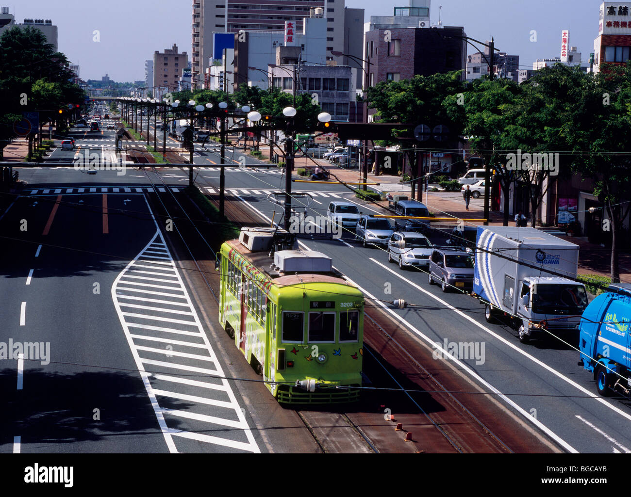 Tram, Toyohashi, Aichi, Japan Stock Photo - Alamy