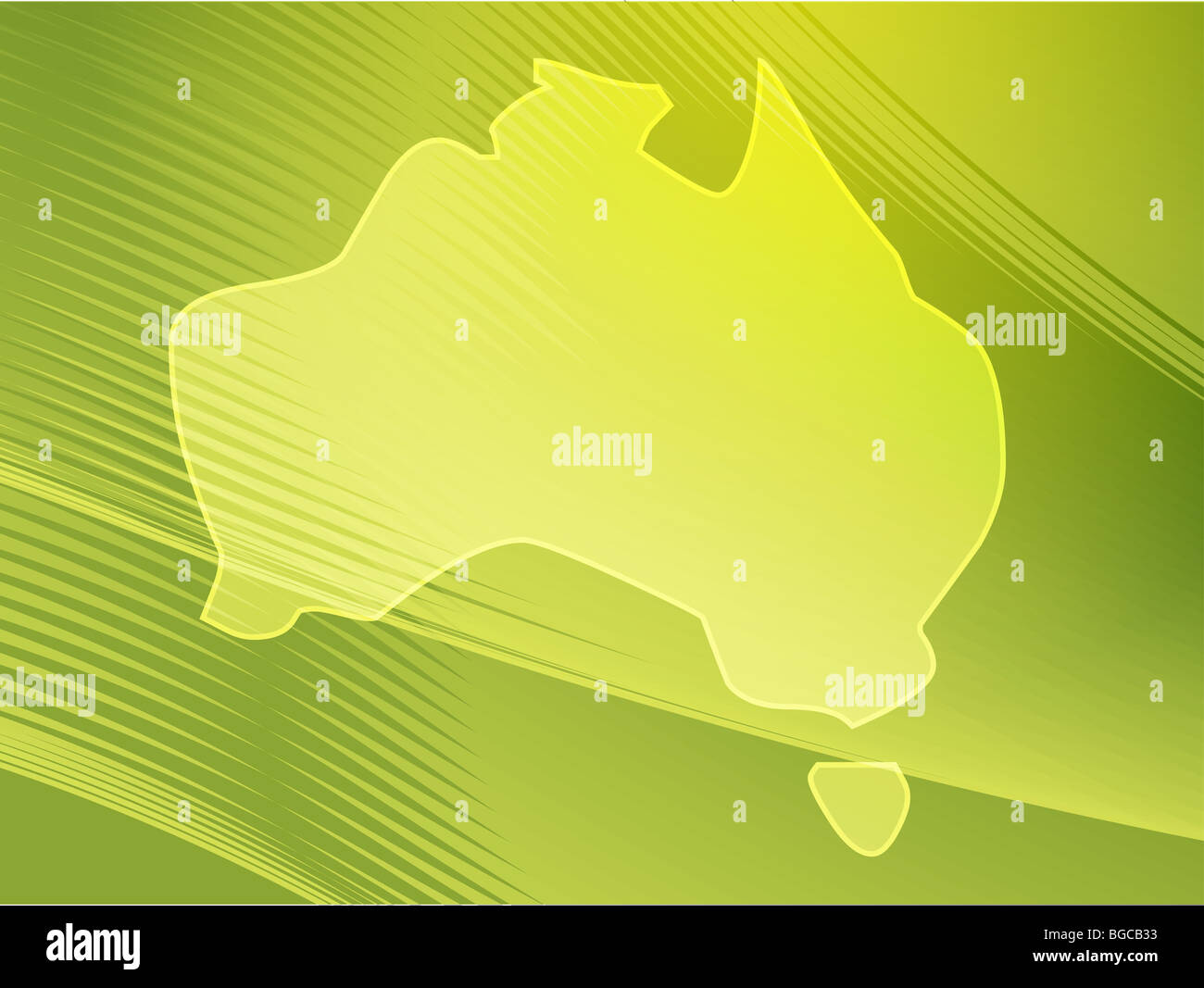 Map of Australia, abstract graphical design illustration Stock Photo ...
