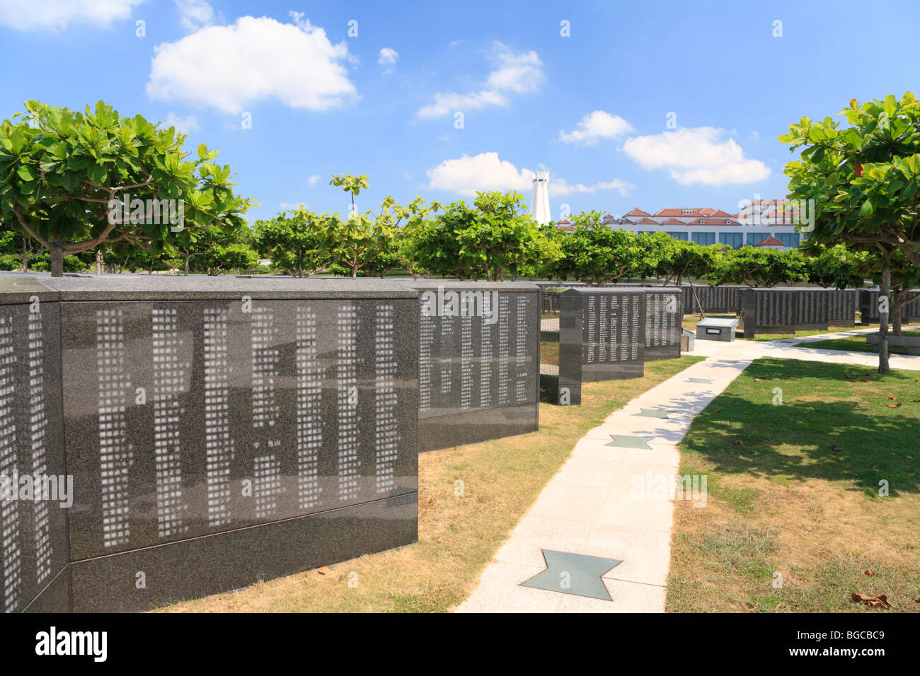 Cornerstone of Peace, Itoman, Okinawa, Japan Stock Photo - Alamy
