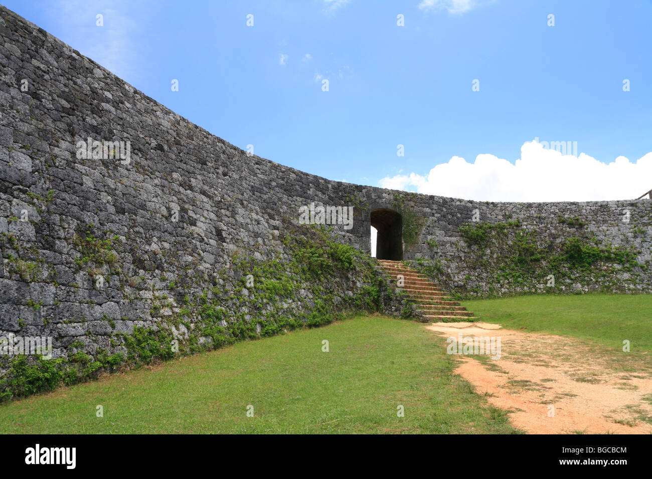 Zakimi Castle, Yomitan, Okinawa, Japan Stock Photo - Alamy